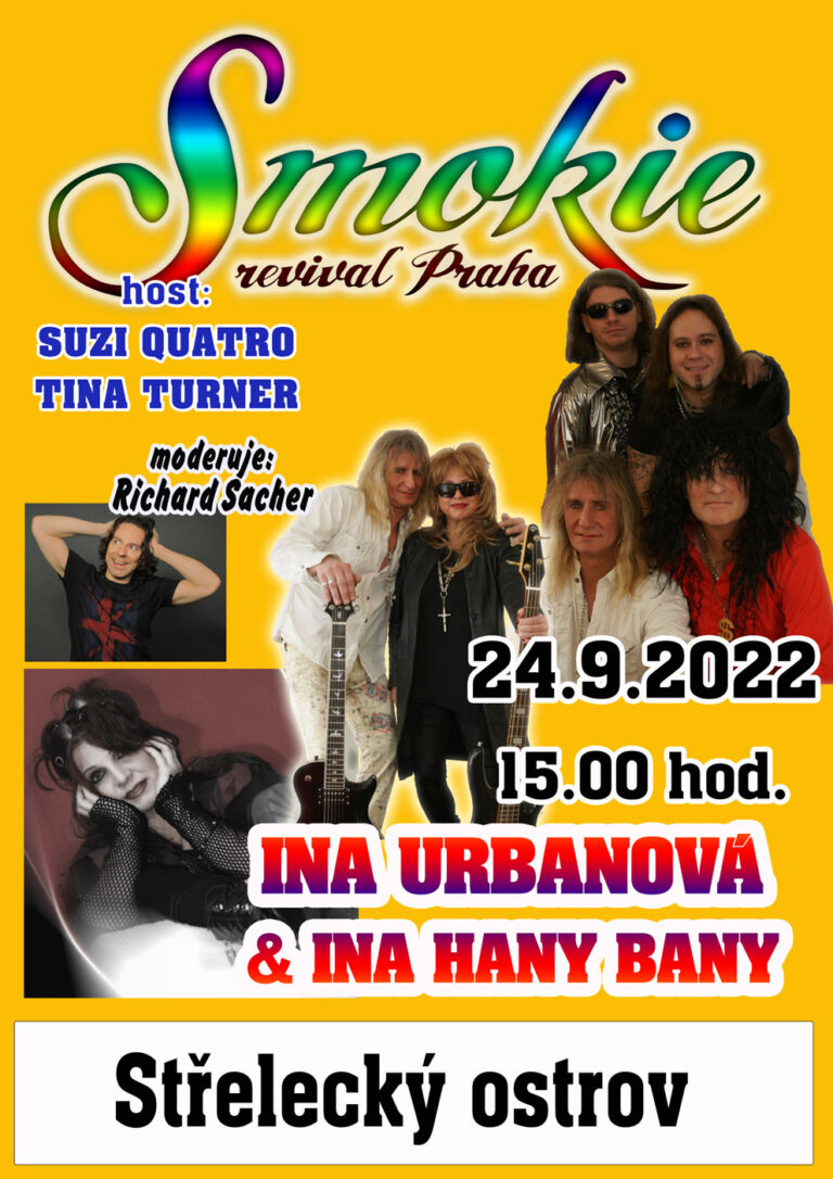 SMOKIE revival a INA HANY BANY na Střeleckém ostrově – Taneční magazín
